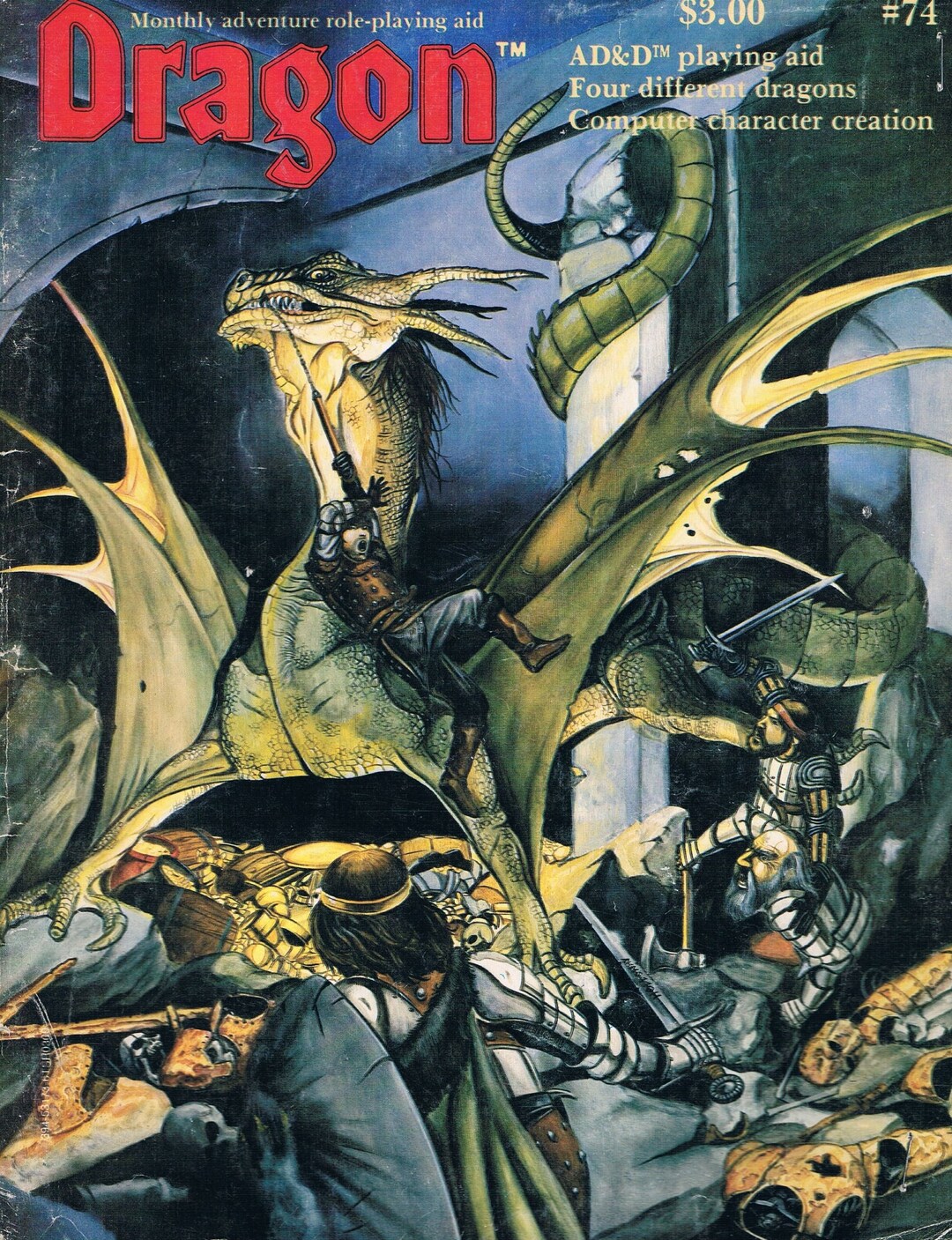 Dragon Magazine #74 June 1983, Fantasy Role-playing Game Materials ...