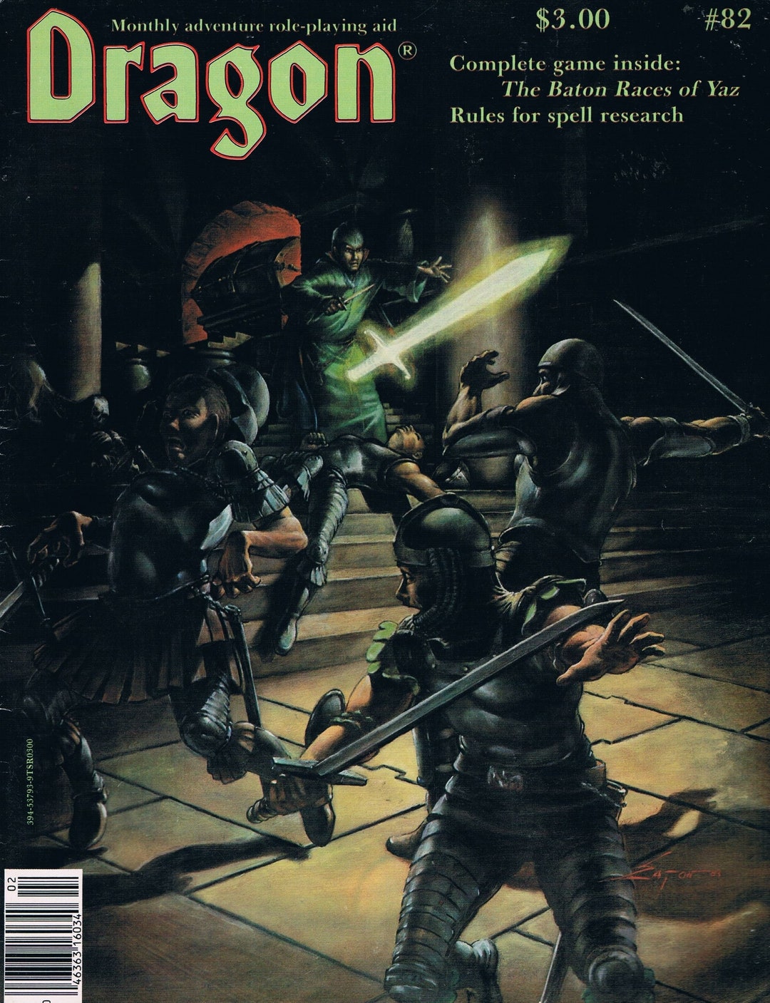 Dragon Magazine #82 February 1984, Fantasy Role-playing Game Materials ...