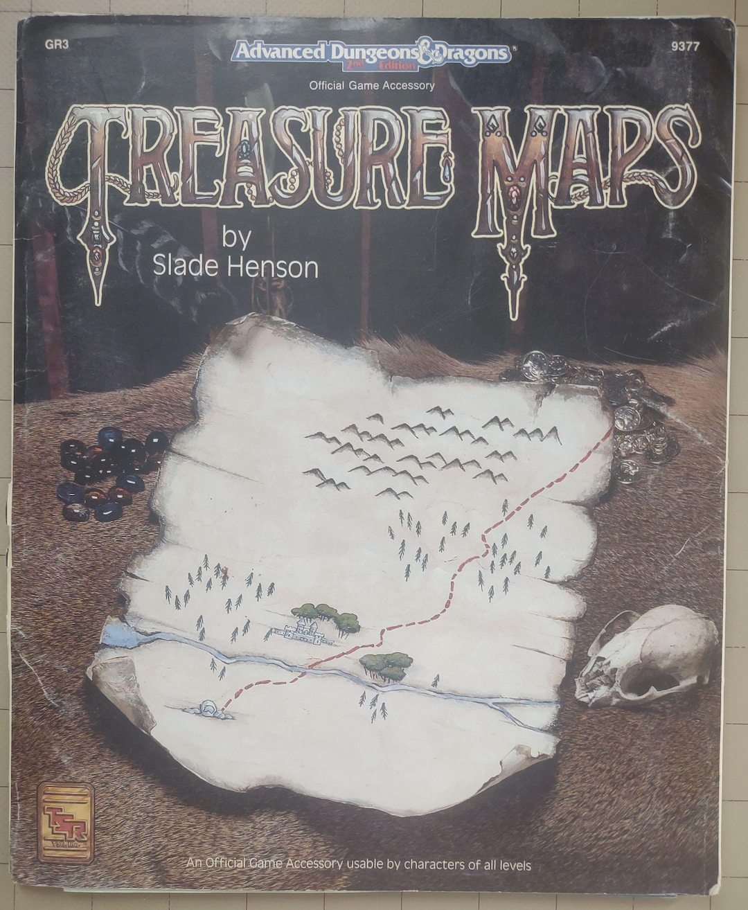 GR3 Treasure Maps for Advanced Dungeons & Dragons 2nd Edition, A ...