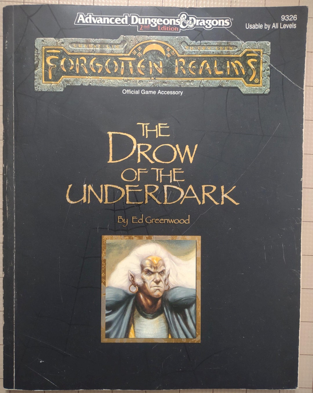 Drow of the Underdark FOR2 TSR9326 Vintage TSR Official Forgotten ...