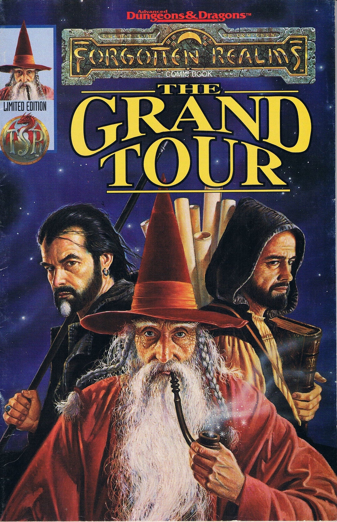 Forgotten Realms the Grand Tour , A Vintage TSR Limited Edition Comic ...