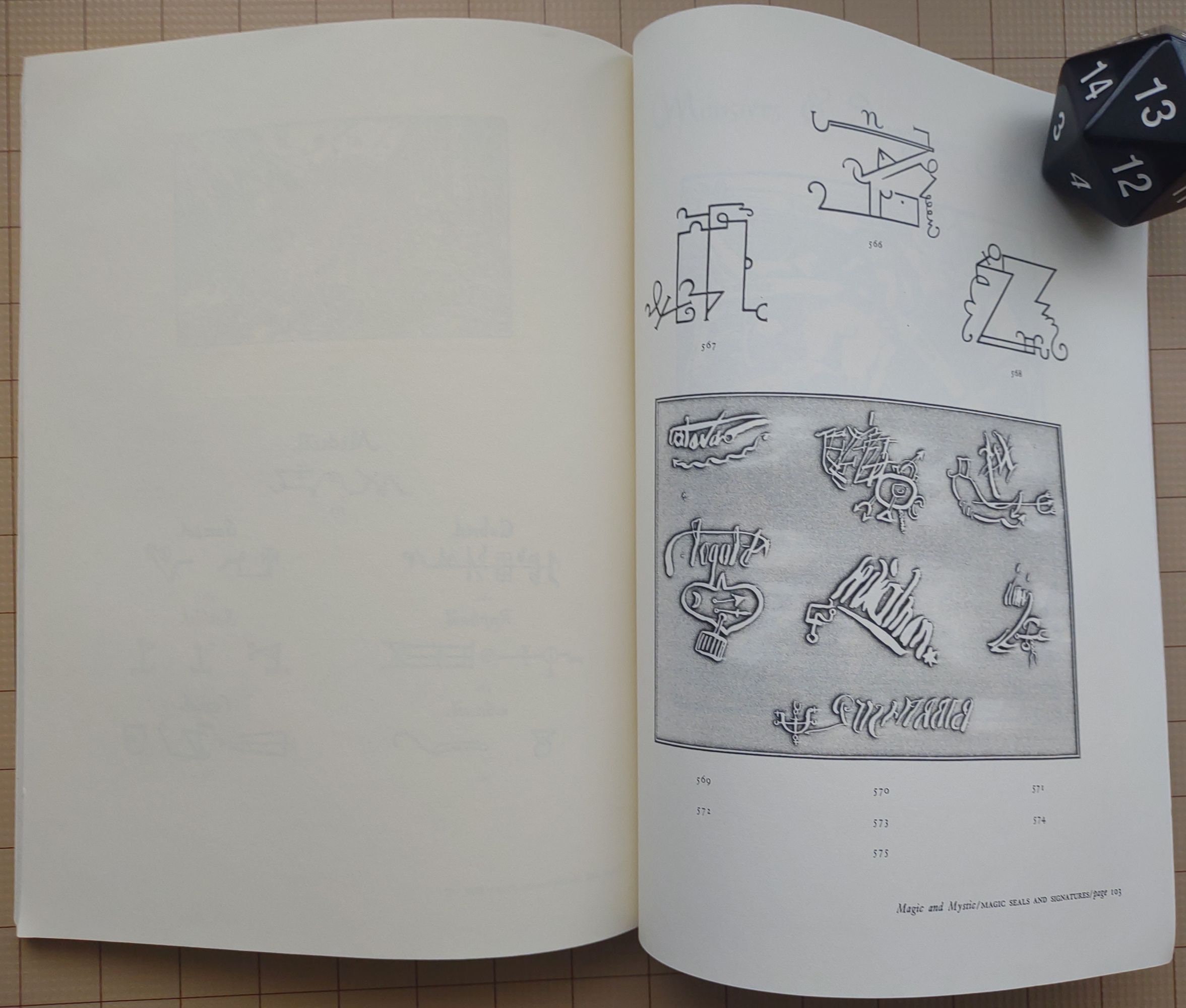Magic & Mystic Book of Runes and Symbols Great for World Building, Maps ...