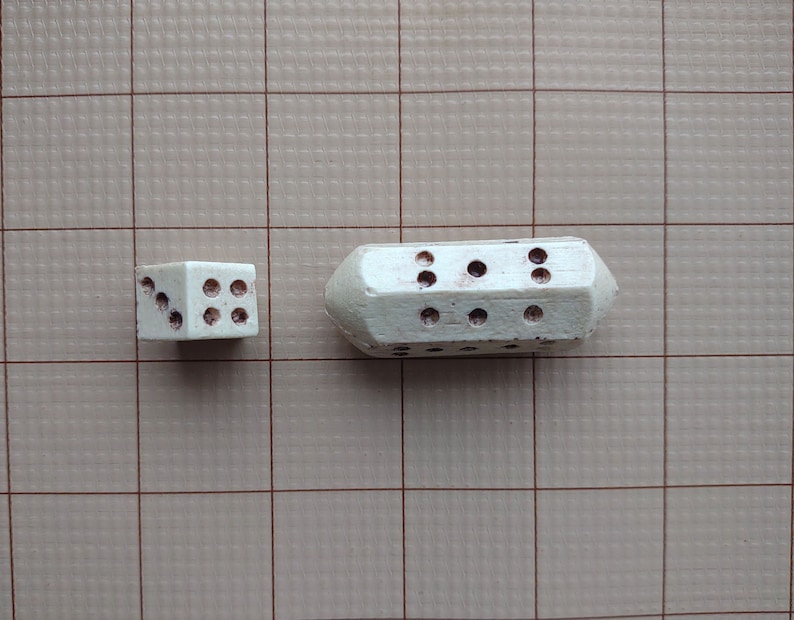 7-sided Dice Set of 2 Created & Produced by Macgregor - Etsy