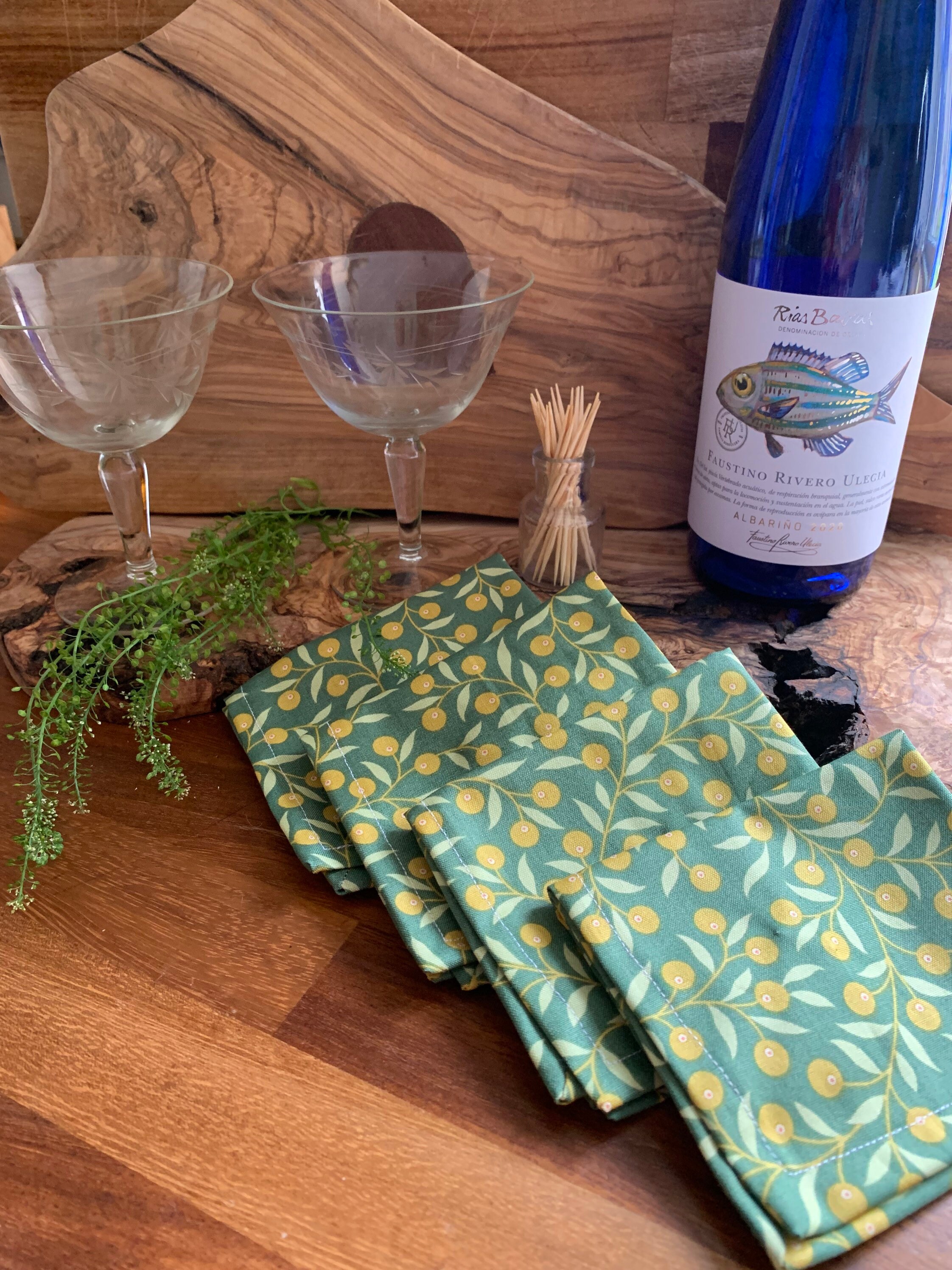 Cotton Napkins. Perfect for Drinks Trolleys Cream Teas lunch - Etsy UK