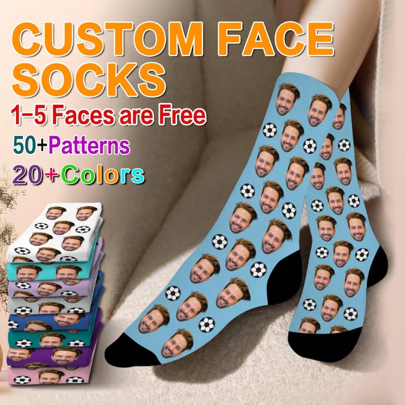 Christmas Soccer Socks - Etsy