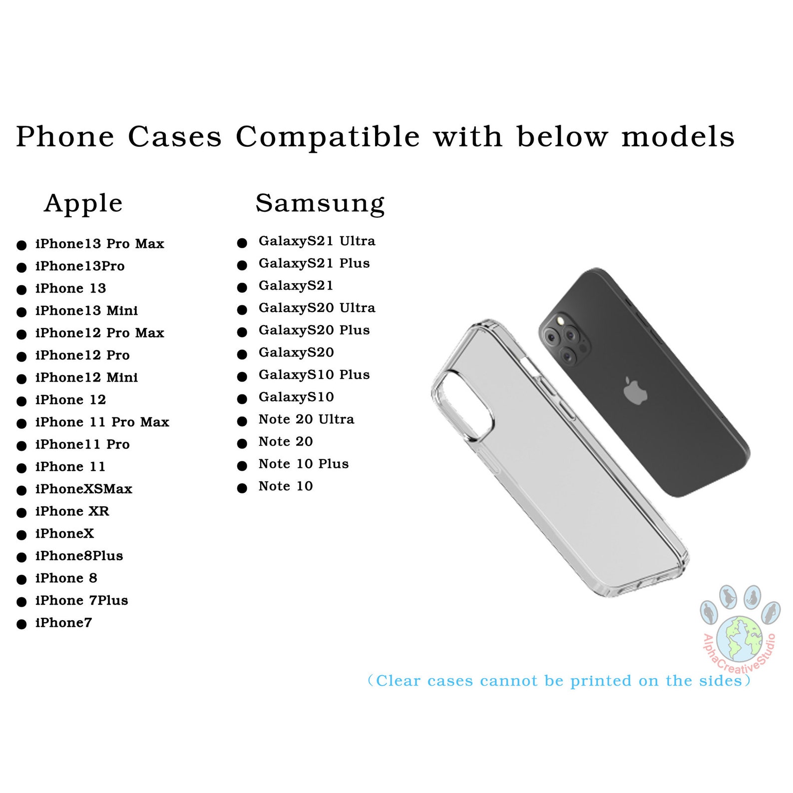 Customized PET Phone Casedog Cat Horse Animal Personalized - Etsy