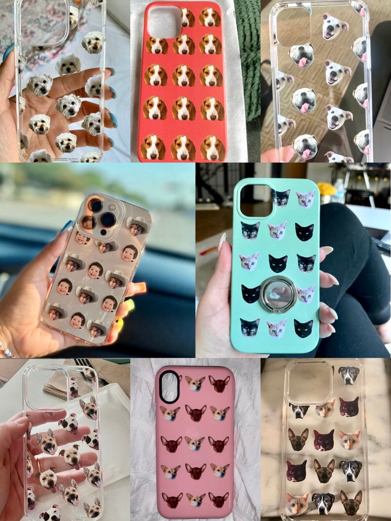 Customized PET Phone Casedog Cat Horse Animal Personalized - Etsy
