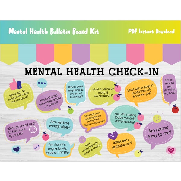 Health Bulletin Board Ideas - Etsy