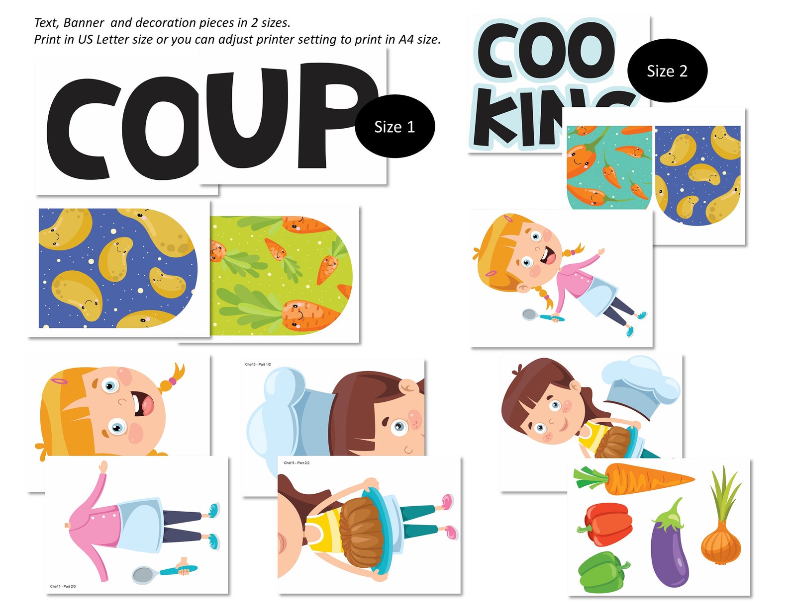 Lunch Room/lunchroom Bulletin Board Kit/school Cafeteria Wall Decor ...