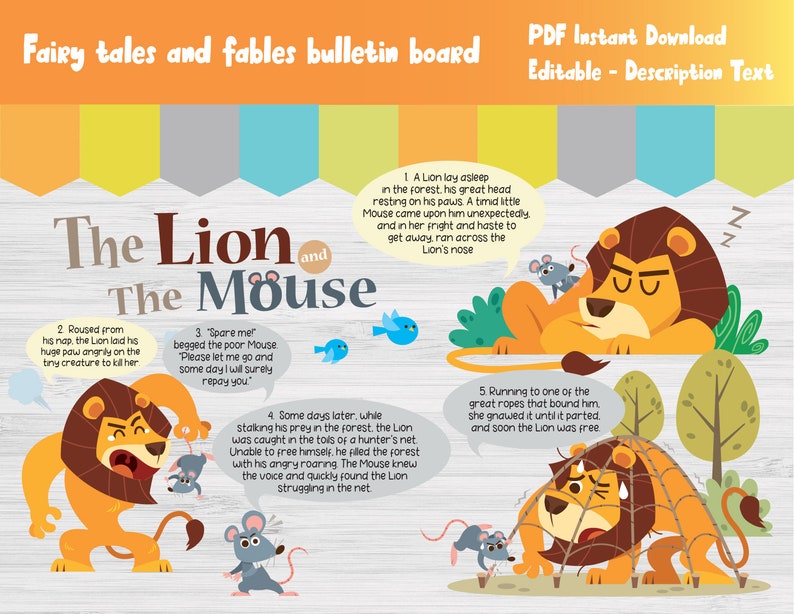 Reading Corner Bulletin Board Kit/kindergarten Preschool Storybook ...