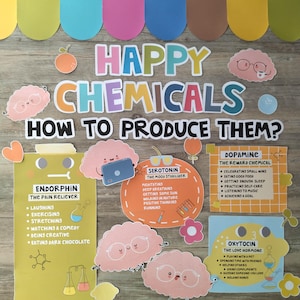 Mental Health Bulletin Board Kits/therapy Office Decor/anxiety Relief ...