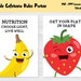 8 Cafeteria Bulletin Board Kit/kindergarten Lunch Room Posters ...