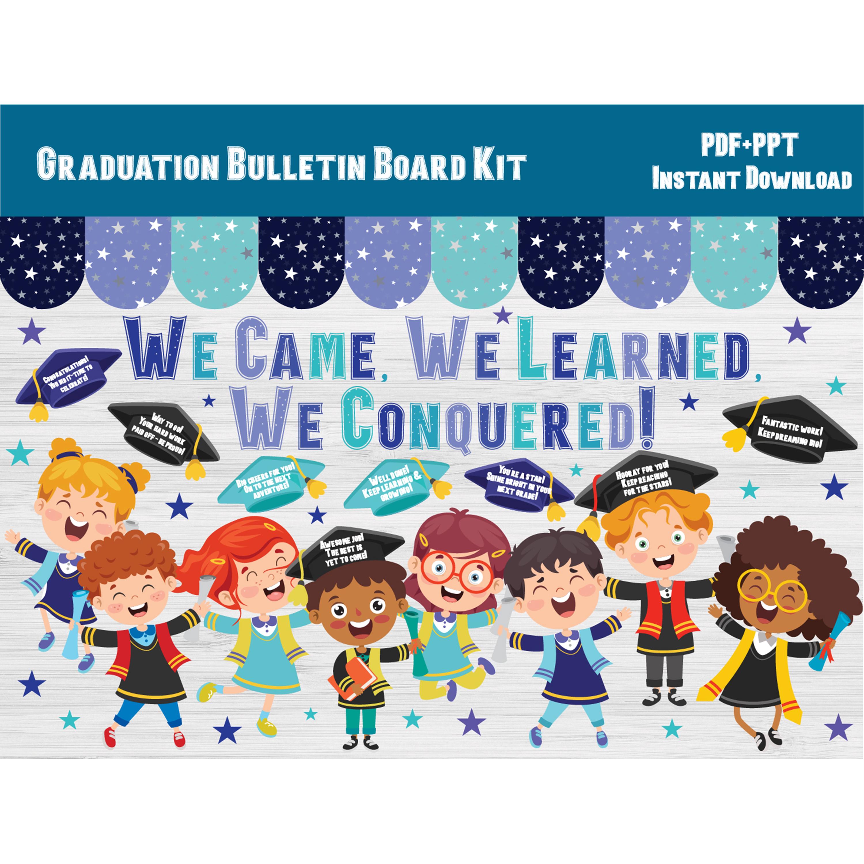 Graduation Bulletin Board Kit/end of School Year/summer Countdown ...