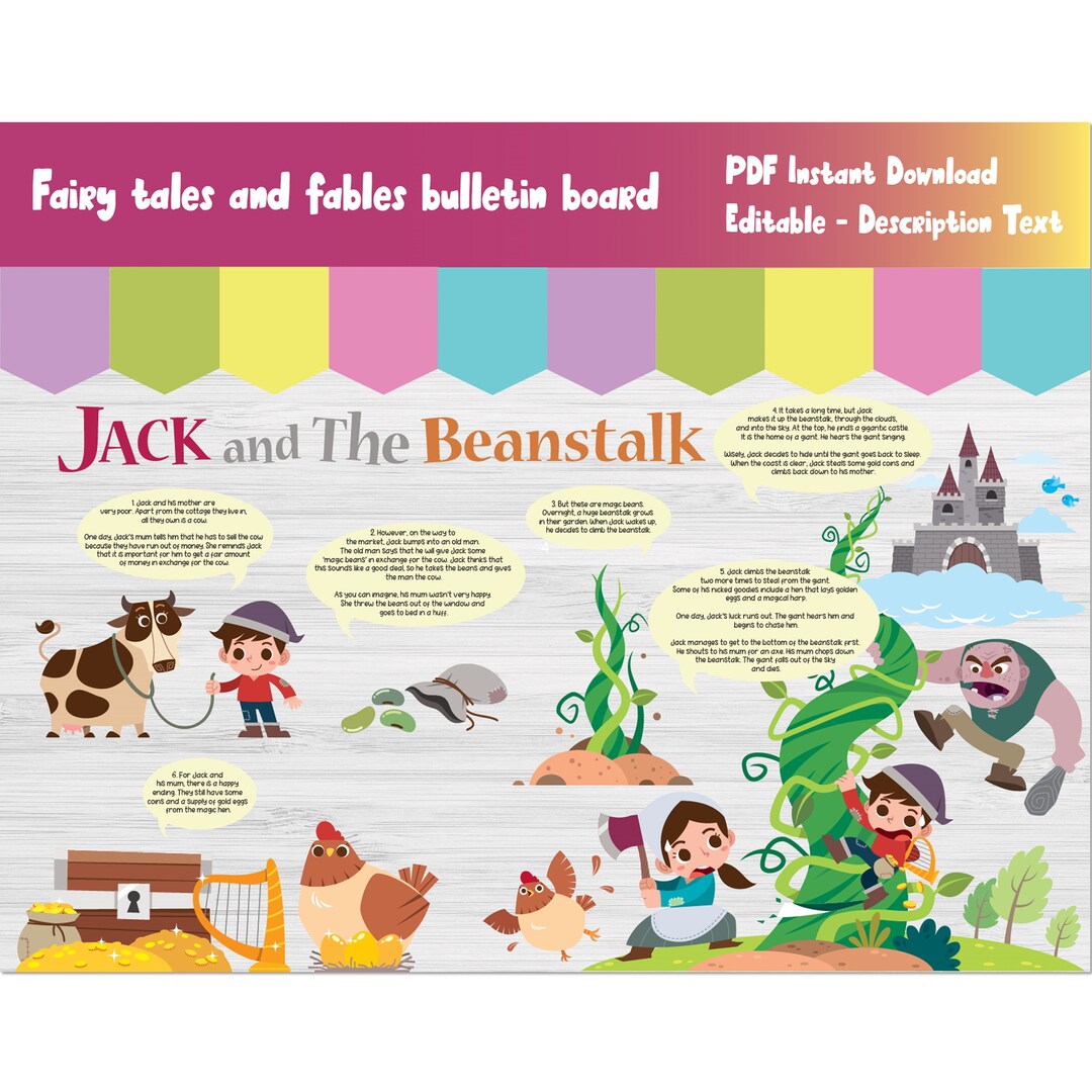 Reading Corner Bulletin Board Kit/kindergarten Preschool Storybook ...