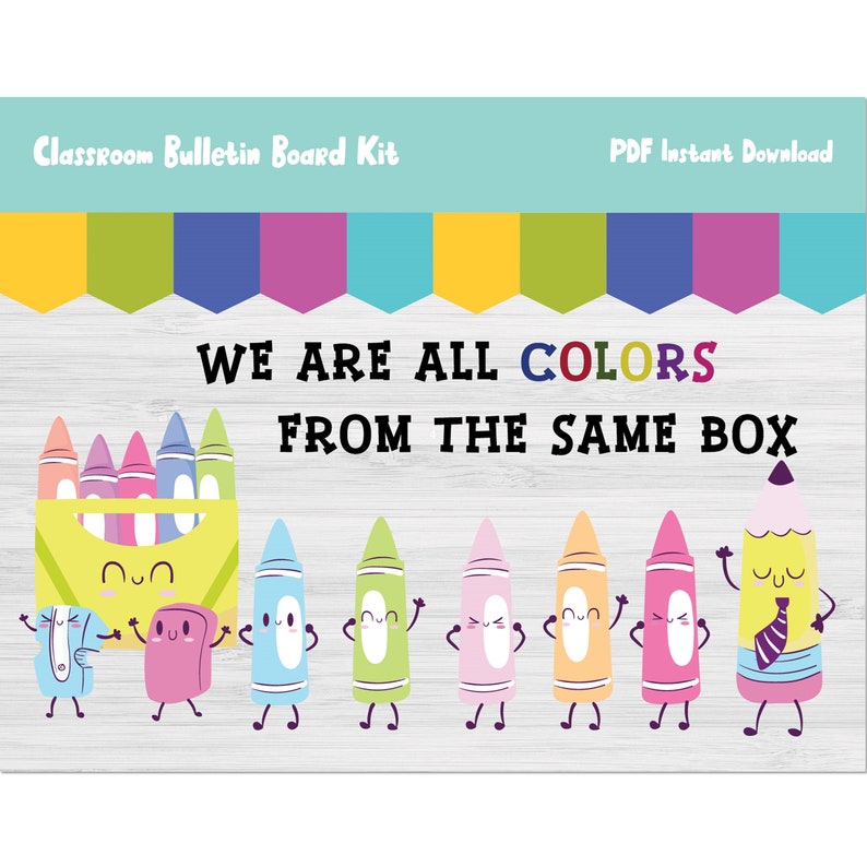 Preschool Bulletin Board Kits/kindergarten Classroom Door Display/class ...