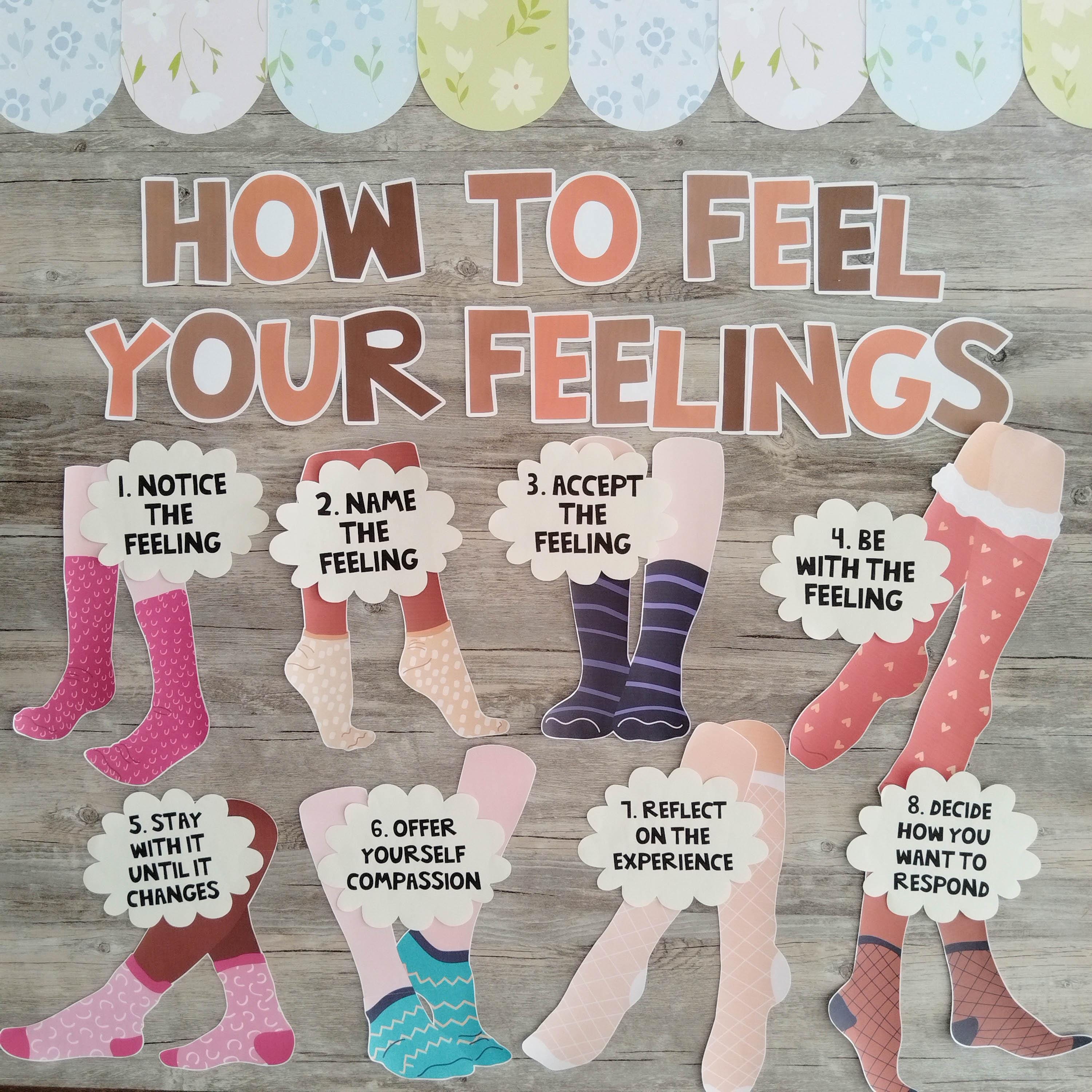 Mental Health Bulletin Board Kit/school Counselor/counseling/classroom ...