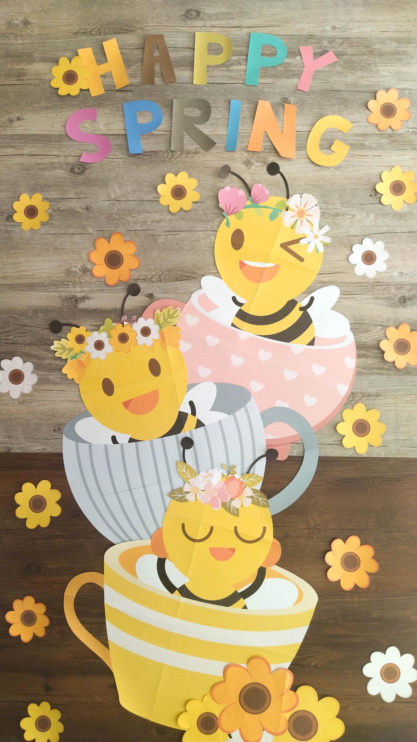 Spring Classroom Door Decor/kindergarten Wall Decoration/preschool ...