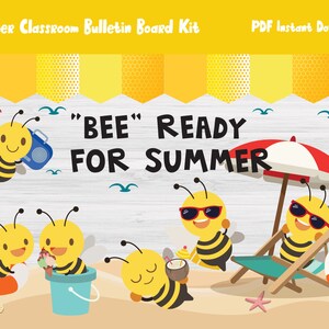 Summer Bulletin Board Kit/preschool Classroom Printable/kindergarten ...