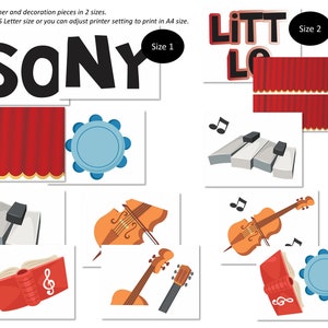 Music Classroom Bulletin Board Kits/set/music Class Wall Door Display ...