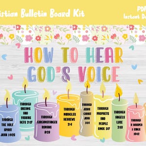 Church Christian Bulletin Board Kit/bible Verse Wall Door Decor/sunday ...