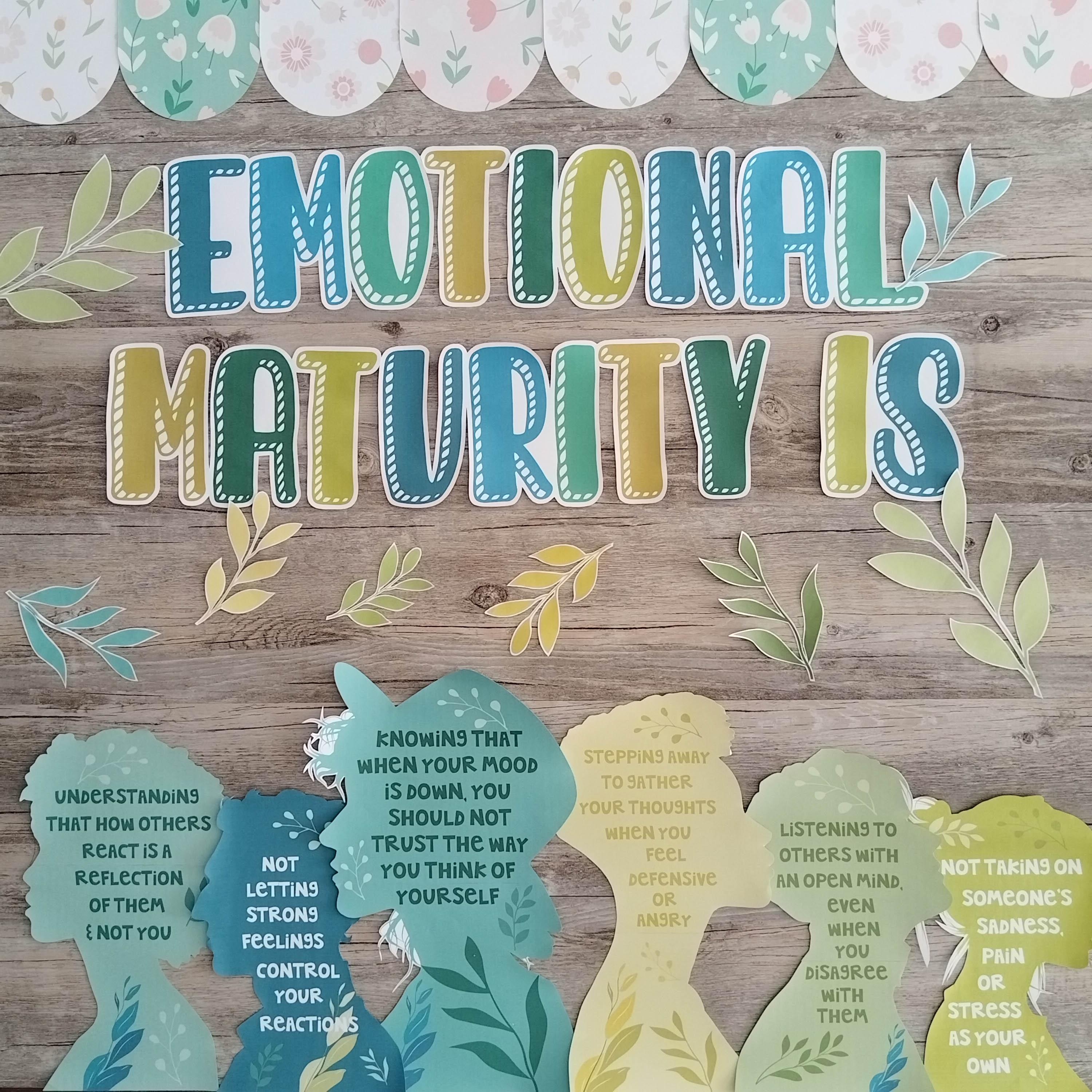 Mental Health Bulletin Board Kit/motivational/school Counselor ...