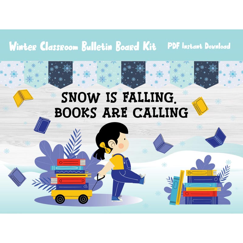 Reading Bulletin Board - Etsy