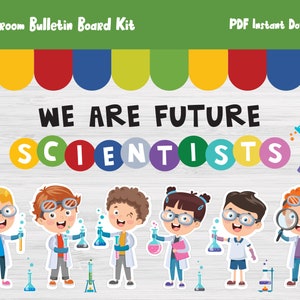 Science Bulletin Board Kit/kindergarten Classroom Decor/print/preschool ...