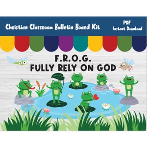 Christian Bulletin Board Kit/sunday School Wall Decor/church/classroom ...