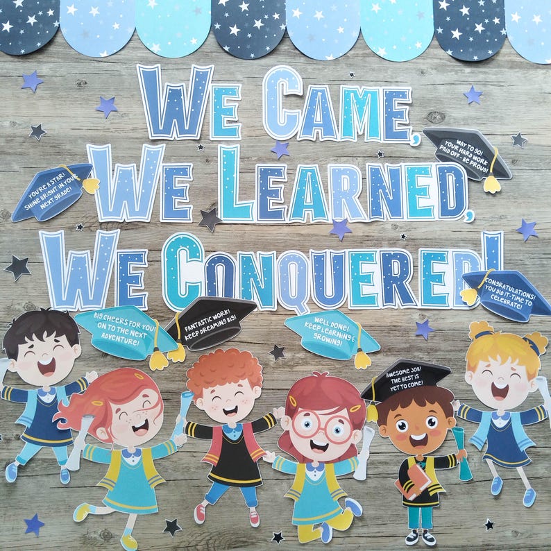 Graduation Bulletin Board Kit/end of School Year/summer Countdown ...
