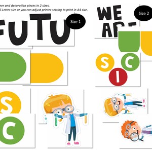 Science Bulletin Board Kit/kindergarten Classroom Decor/print/preschool ...