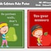 8 Cafeteria Bulletin Board Kit/kindergarten Lunch Room Posters ...