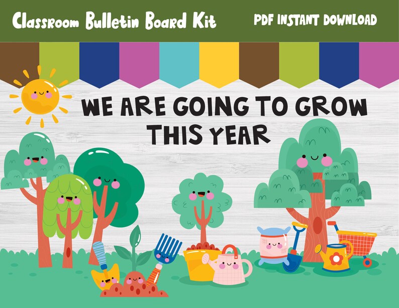 Welcome Back to School Bulletin Board Kit/new School Year/kindergarten ...