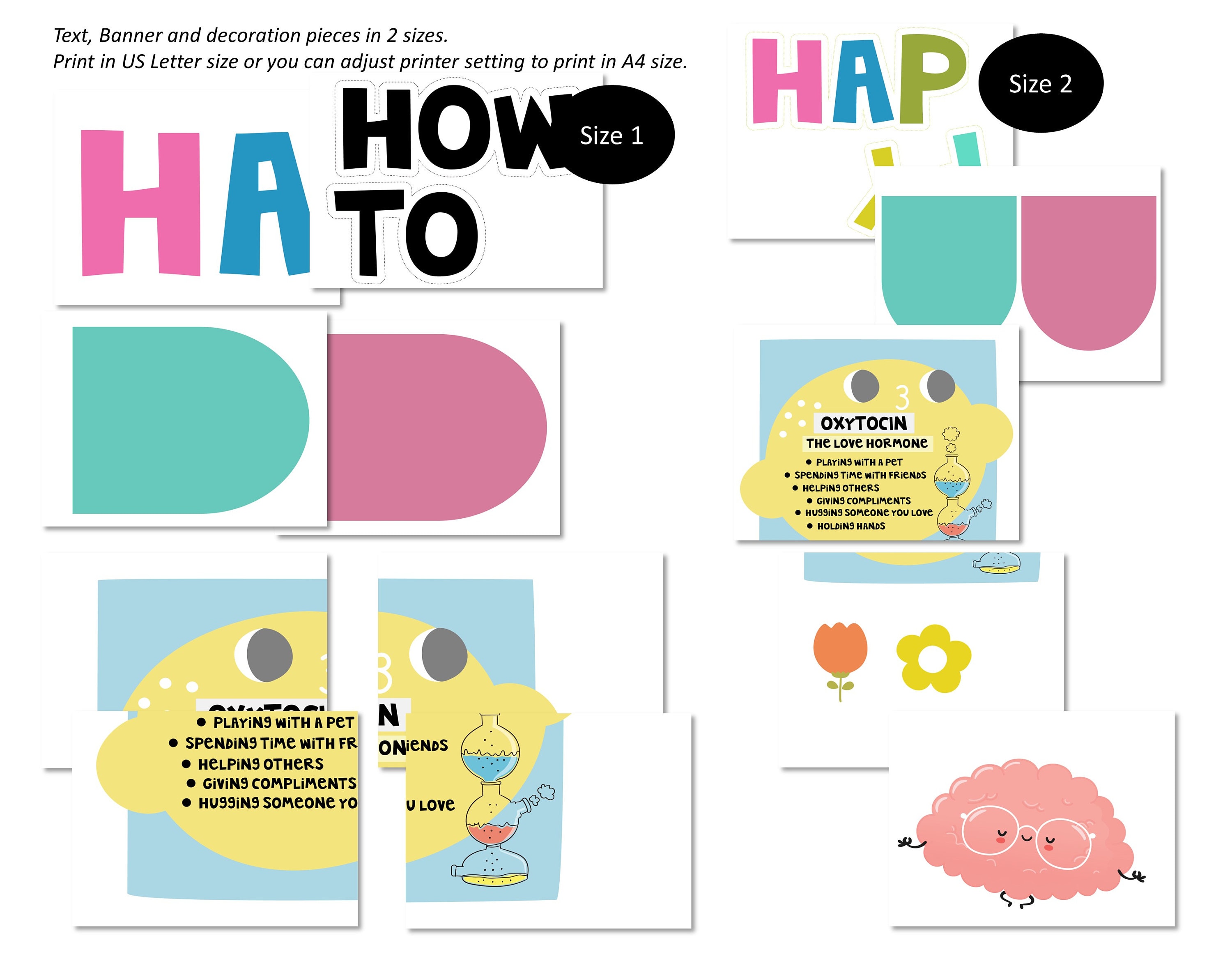 Mental Health Bulletin Board Kits/therapy Office Decor/anxiety Relief ...