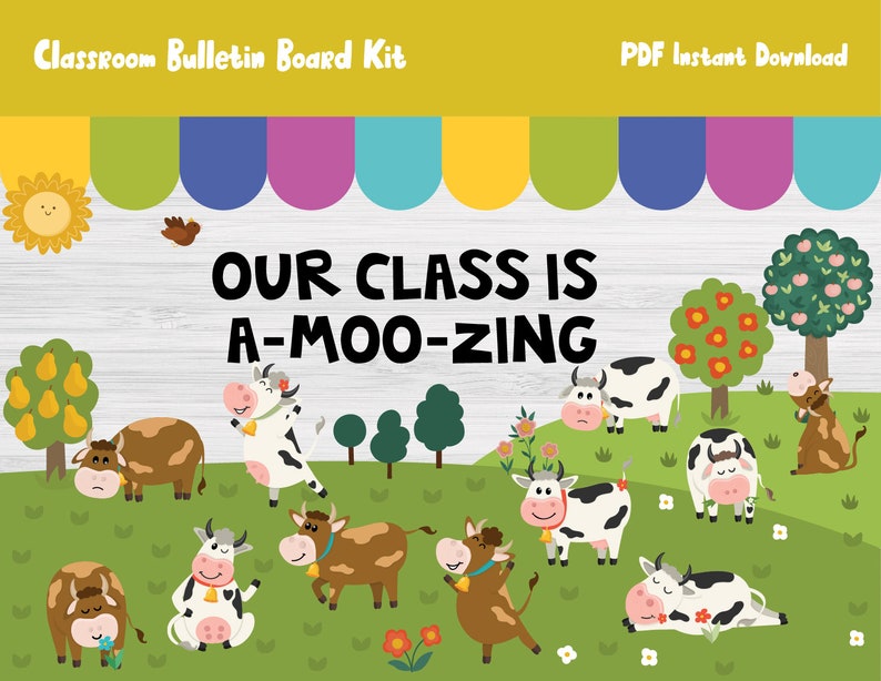 Welcome Back to School Bulletin Board Kit/new School Year/kindergarten ...