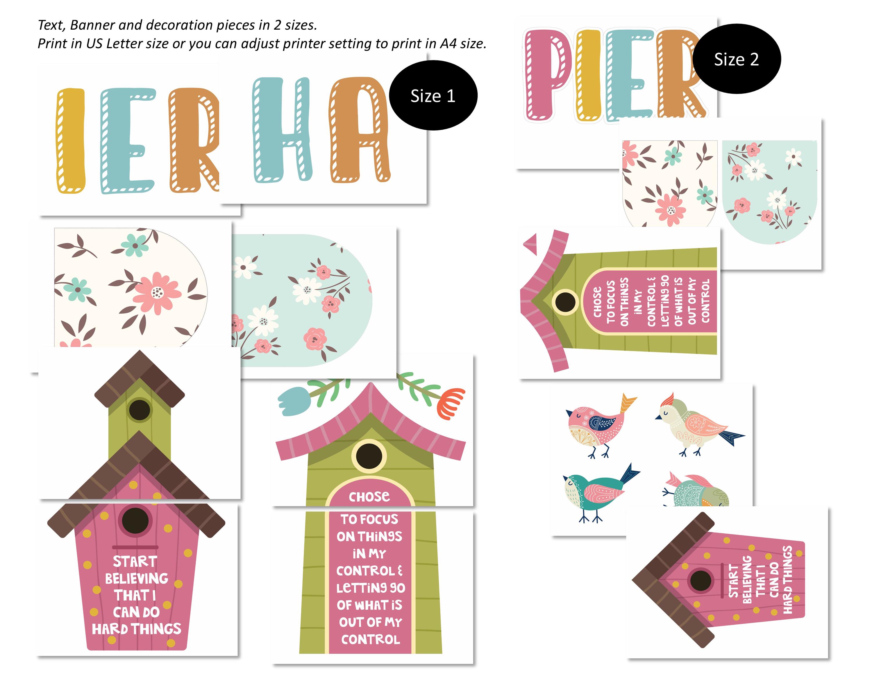 Mental Health Bulletin Board Kit/motivational/school Counselor ...