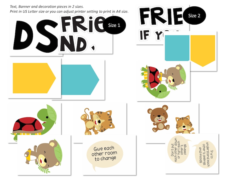 Character Traits Bulletin Board Kit/preschool Classroom Decor ...