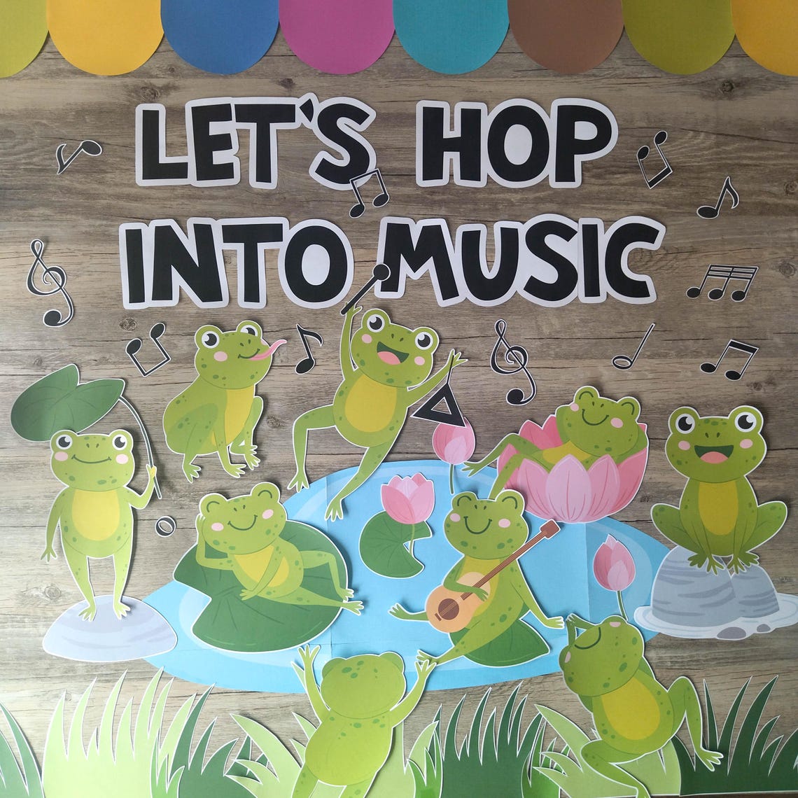 Music Classroom Bulletin Board Kit/music Class Room Decor/wall Door ...