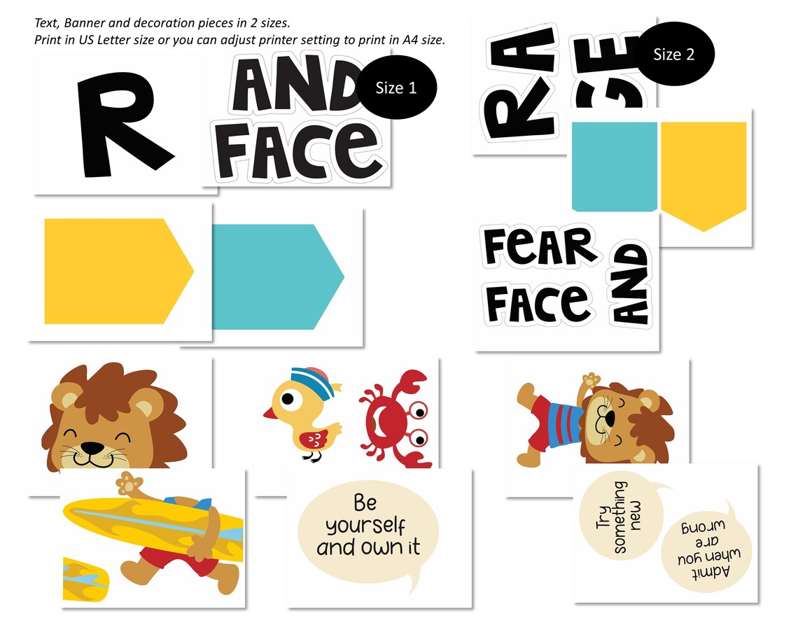 Character Traits Bulletin Board Kit/preschool Classroom Decor ...