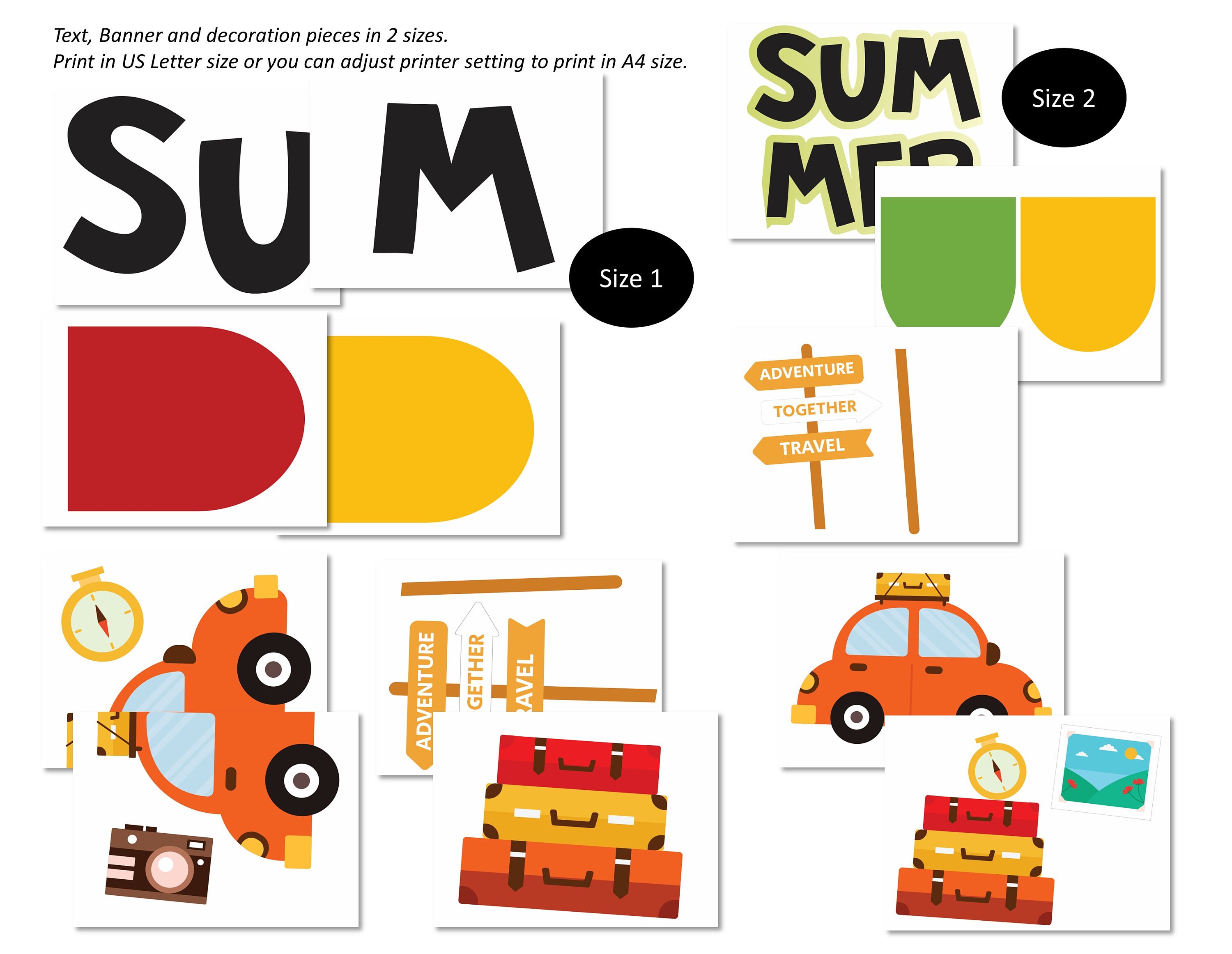 Summer Christian Bulletin Board Kit/preschool Classroom Printable ...