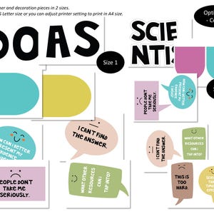 Science Talk Bulletin Board Kit/classroom Decor/elementary/primary ...