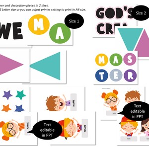 Christian Bulletin Board Kits/sunday School Classroom Printable/church ...