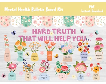 Winter Mental Health Bulletin Board/classroom Mental Health Decor ...