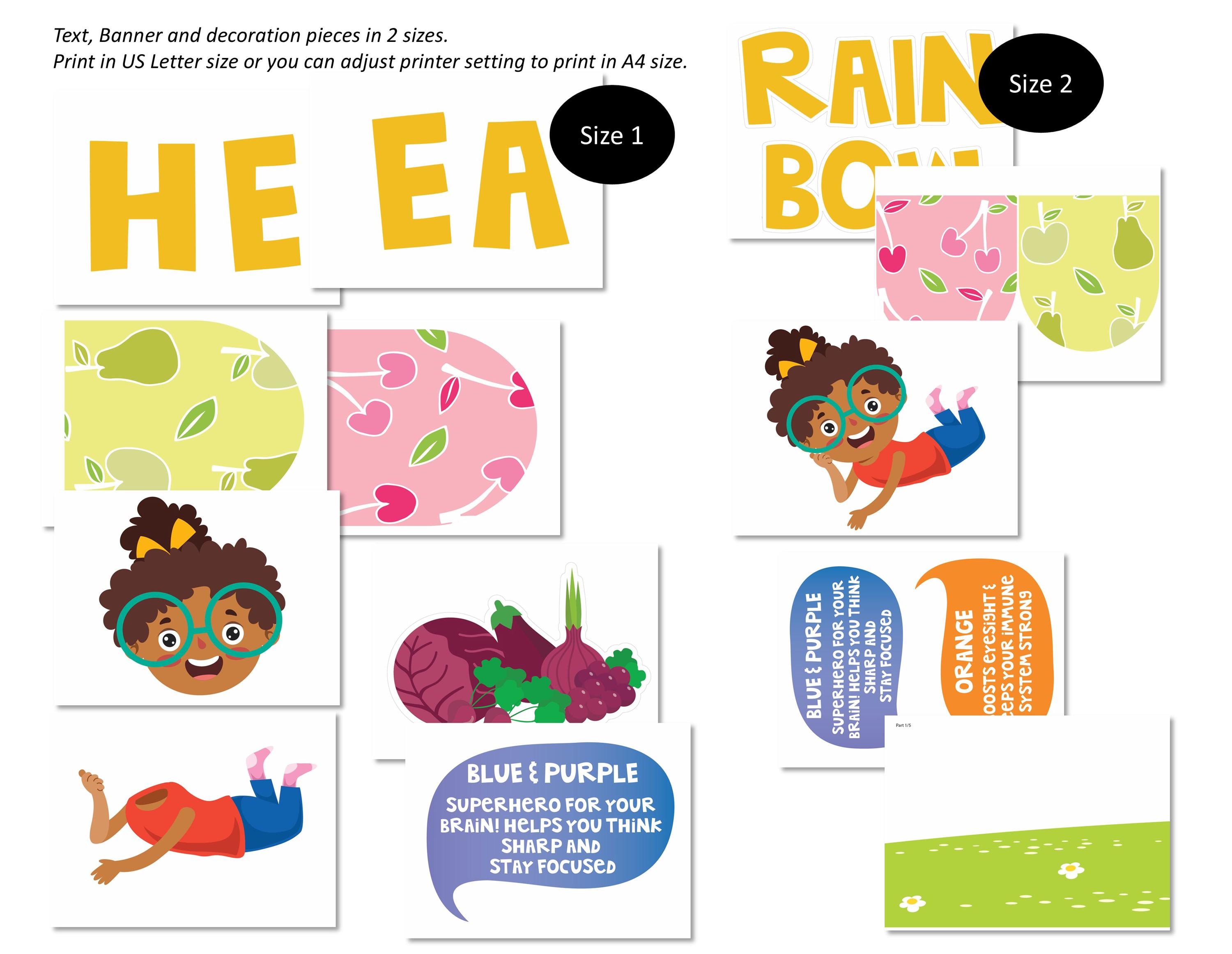 School Cafeteria Bulletin Board Kit/lunchroom Lunch Room Wall Decor ...