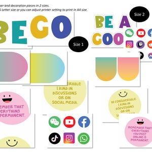 Computer Room Lab Bulletin Board Kit/computer Science Classroom Decor ...