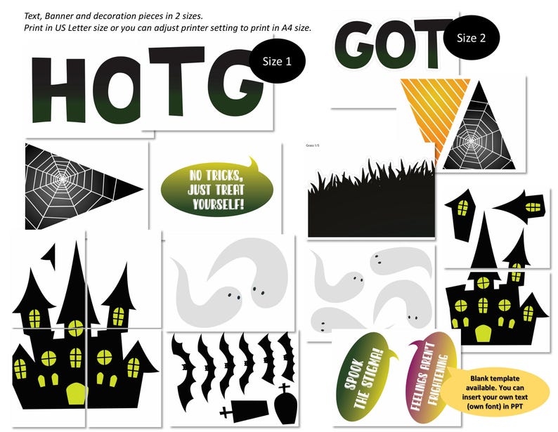 Halloween Mental Health Bulletin Board/spooky Season Classroom Decor ...