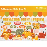8 Cafeteria Bulletin Board Kit/kindergarten Lunch Room Posters ...