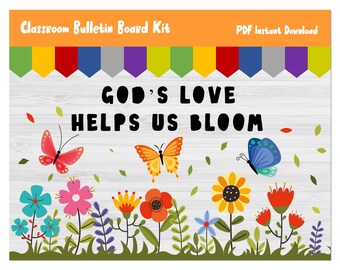 Fruit of the Spirit Bulletin Board Christian Classroom - Etsy