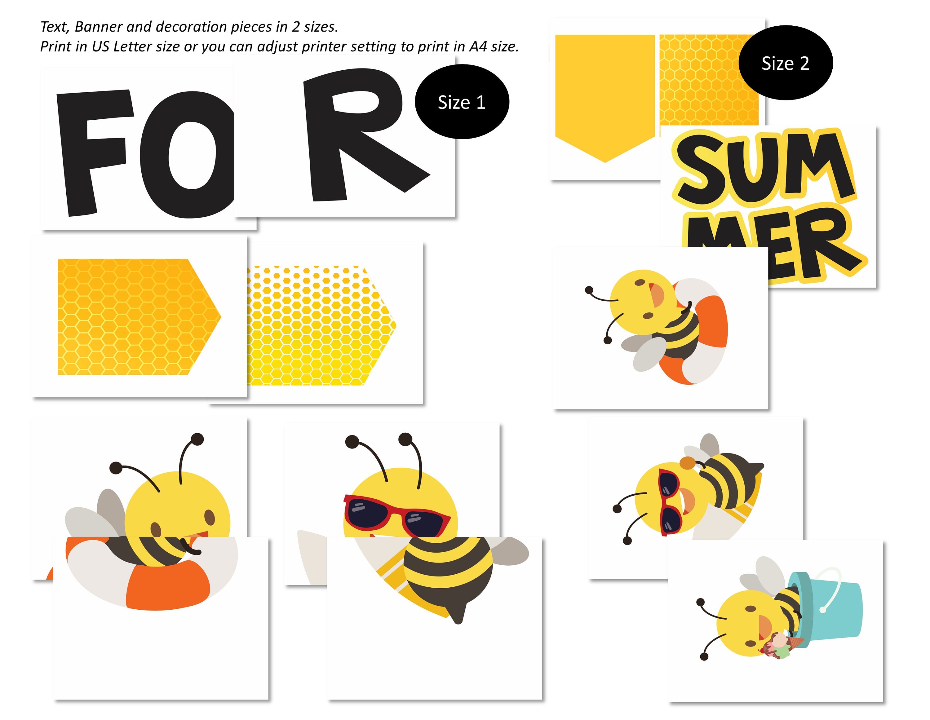 Summer Bulletin Board Kit/preschool Classroom Printable/kindergarten ...