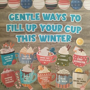 Winter Mental Health Awareness Bulletin Board Kit/classroom Decor ...