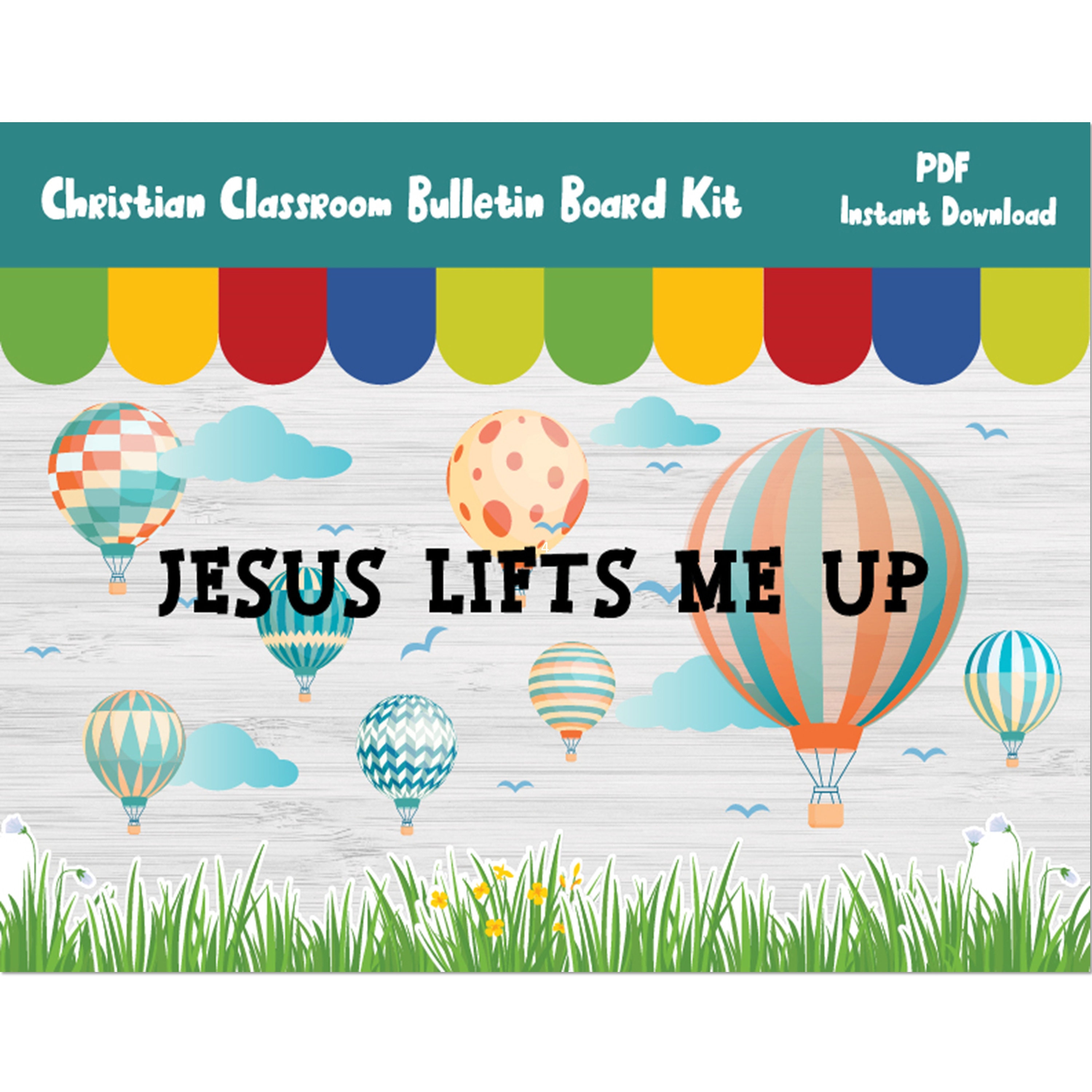 Christian Bulletin Board Kits/sunday School Classroom Decor/church ...
